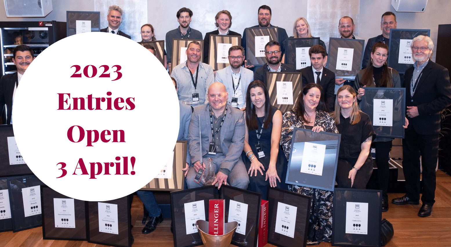 Less than one month until entries open on 3 April for the 30th edition ...